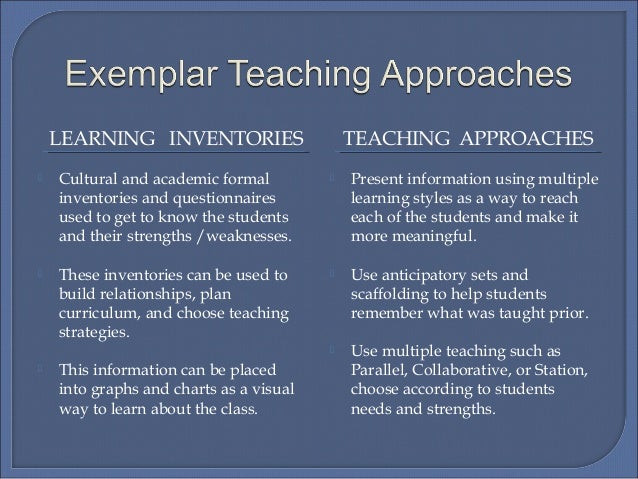 Exemplary power point