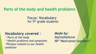 Exemplary_Presentation_ Parts of the body.pptx
