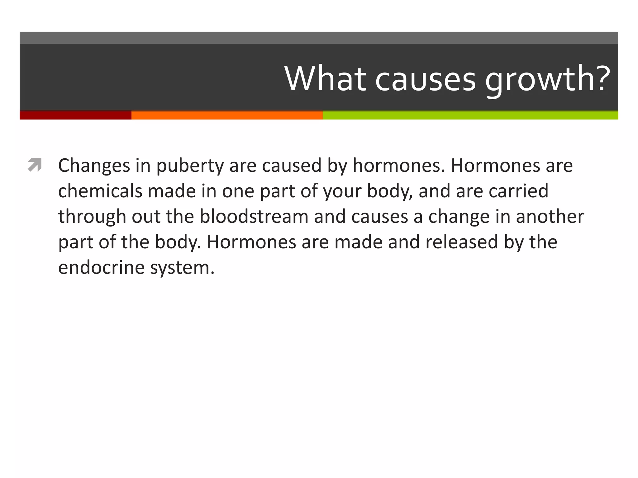 Exemplary unit 4 puberty project | PPTX