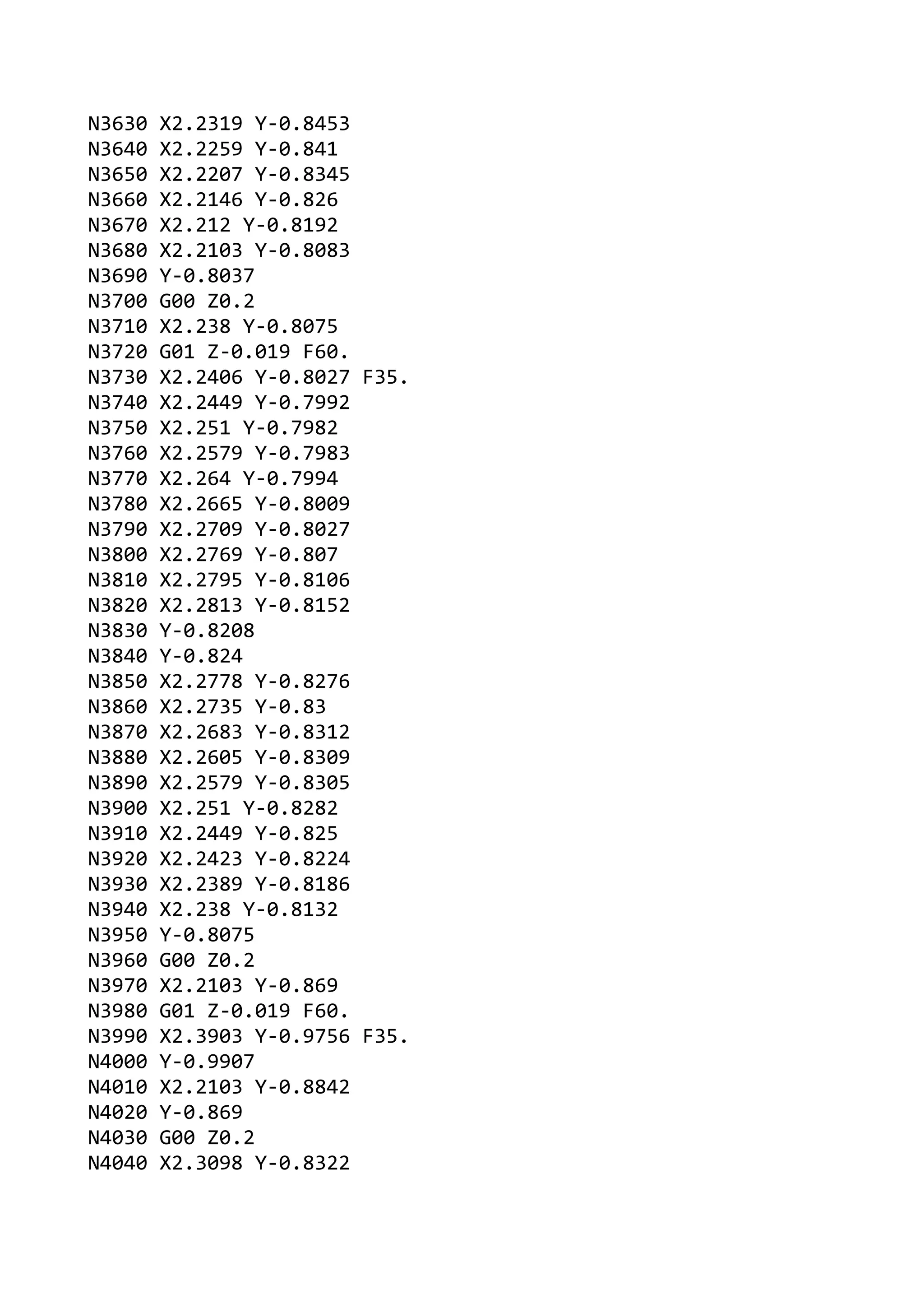 Exemple programe cnc freza -fanuc | PDF