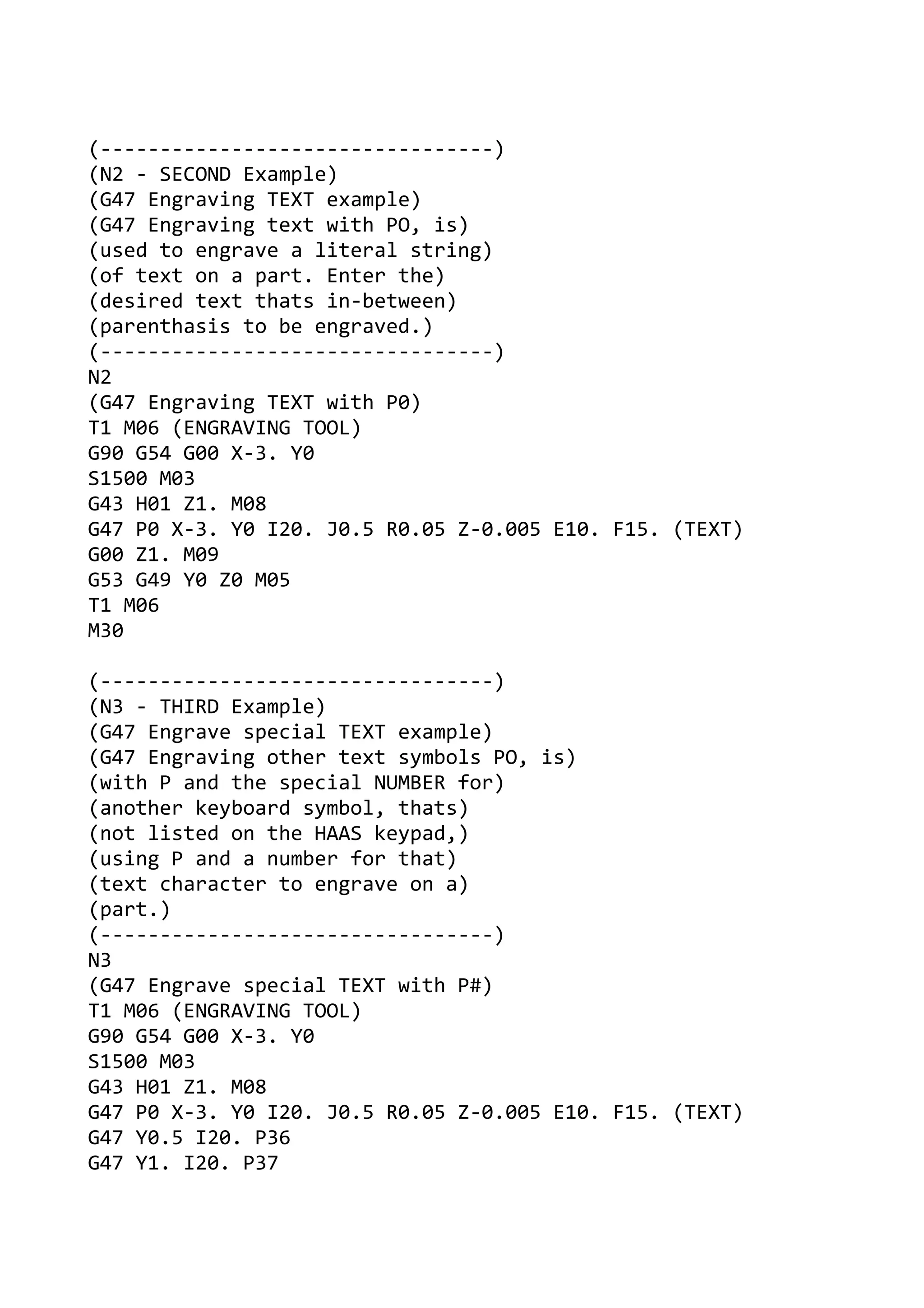 Exemple programe cnc freza -fanuc | PDF