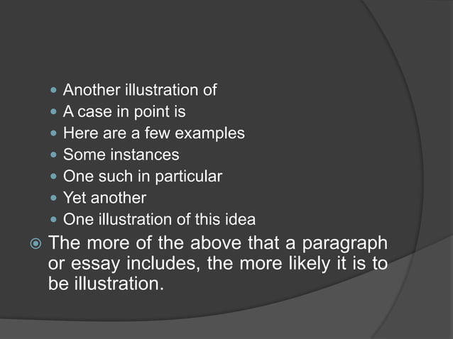Exemplification | PPTX