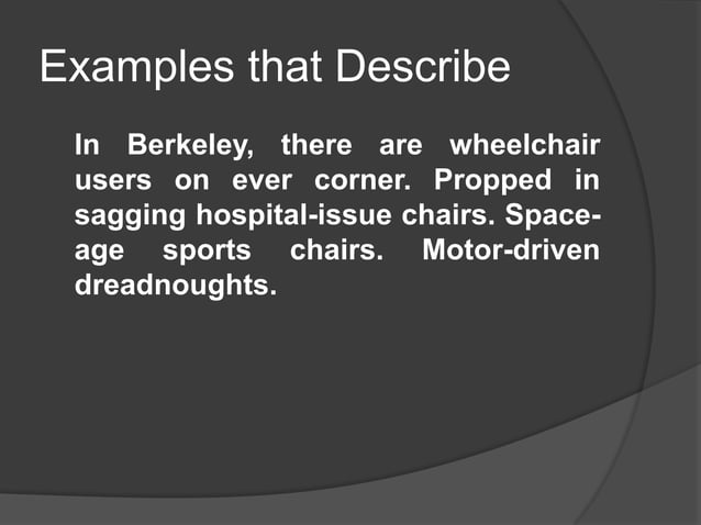 Exemplification | PPTX