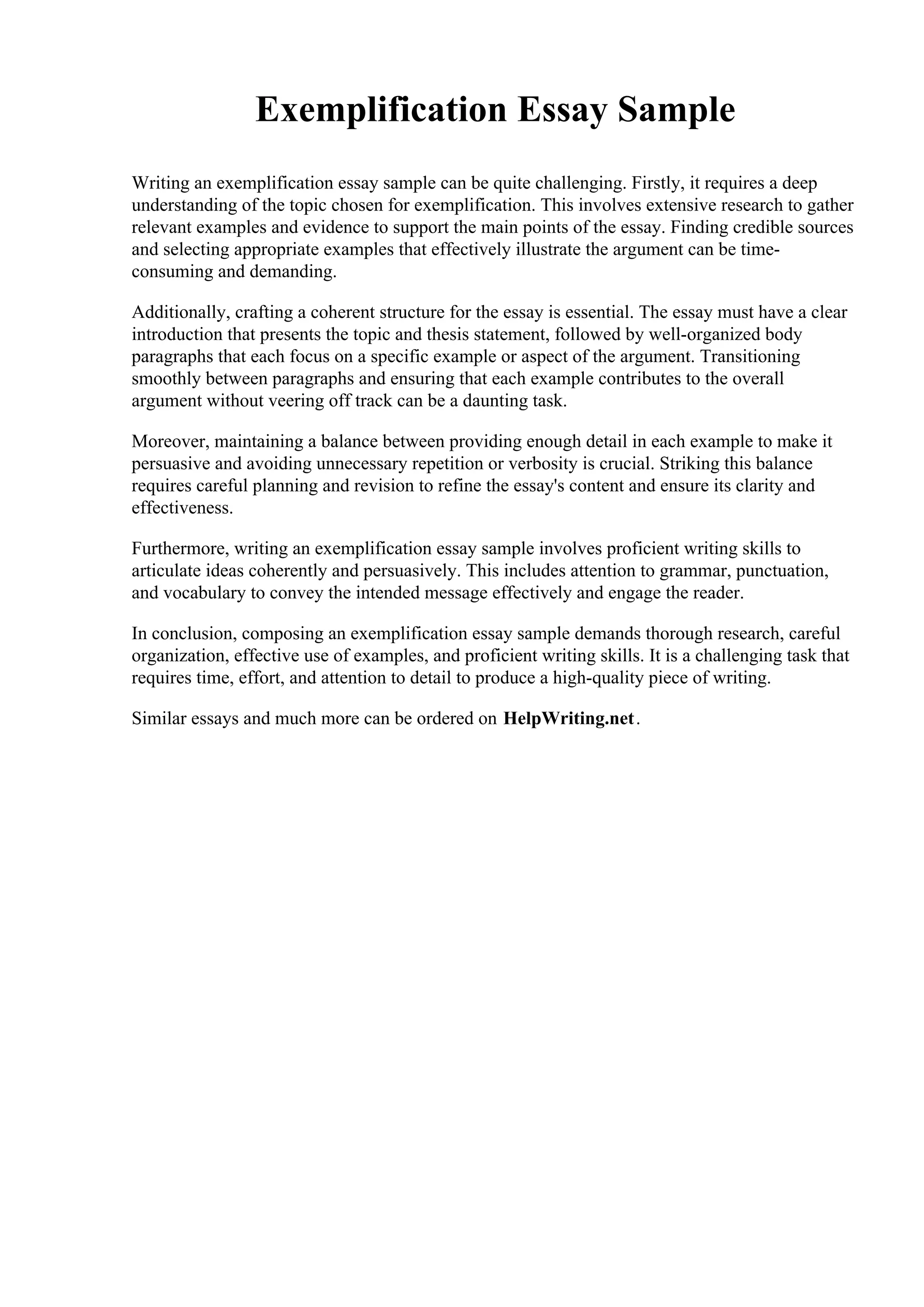 Exemplification Essay Sample.pdf