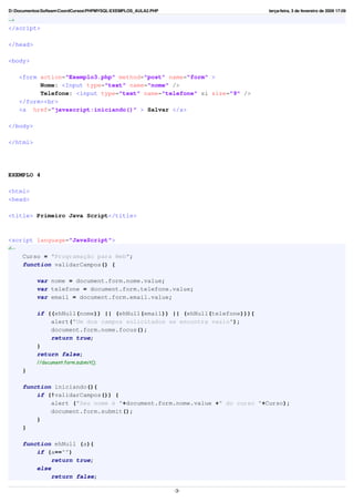 Exemplos Aula2 | PDF