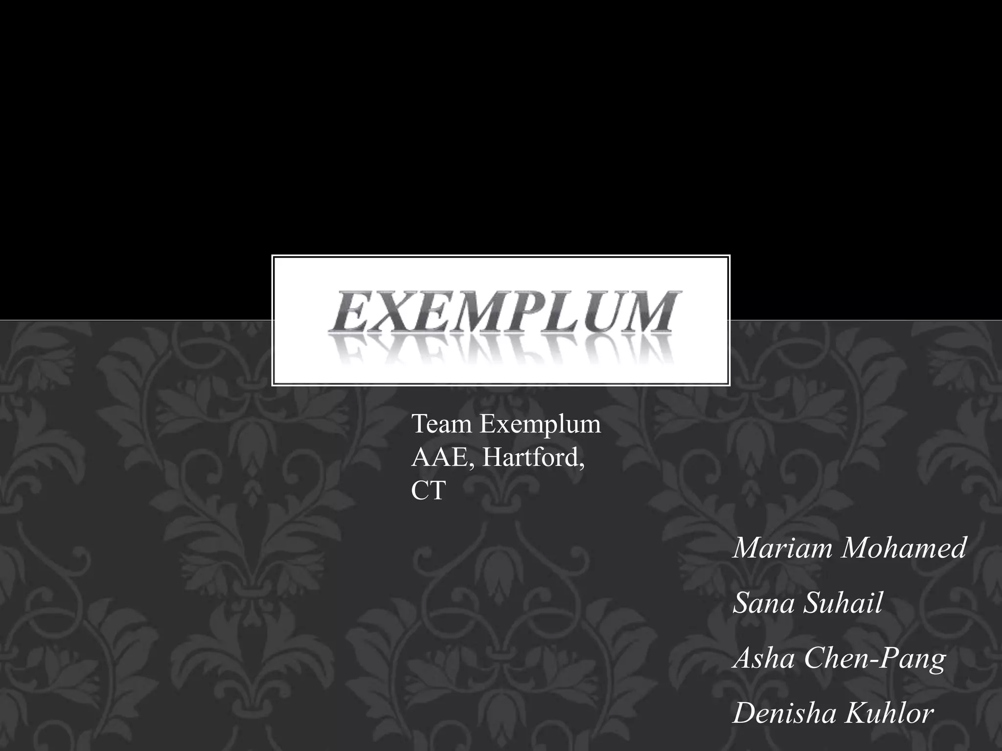 Exemplum App Description | PPTX | Auto Navigation Systems | Auto Technology