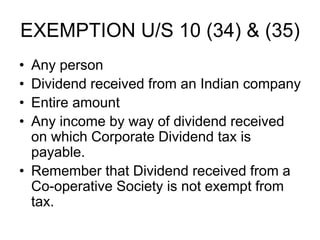 Exempted Income.ppt