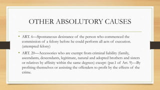 Exempting circumstance | PPTX