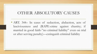 Exempting circumstance | PPTX