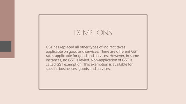 EXEMPTIONS UNDER GST.pptx