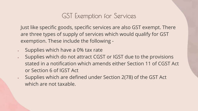 EXEMPTIONS UNDER GST.pptx