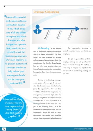 Exenta HRMS brochure | PDF | Human Resources | Business