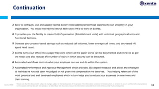 Exenta overview | PPS