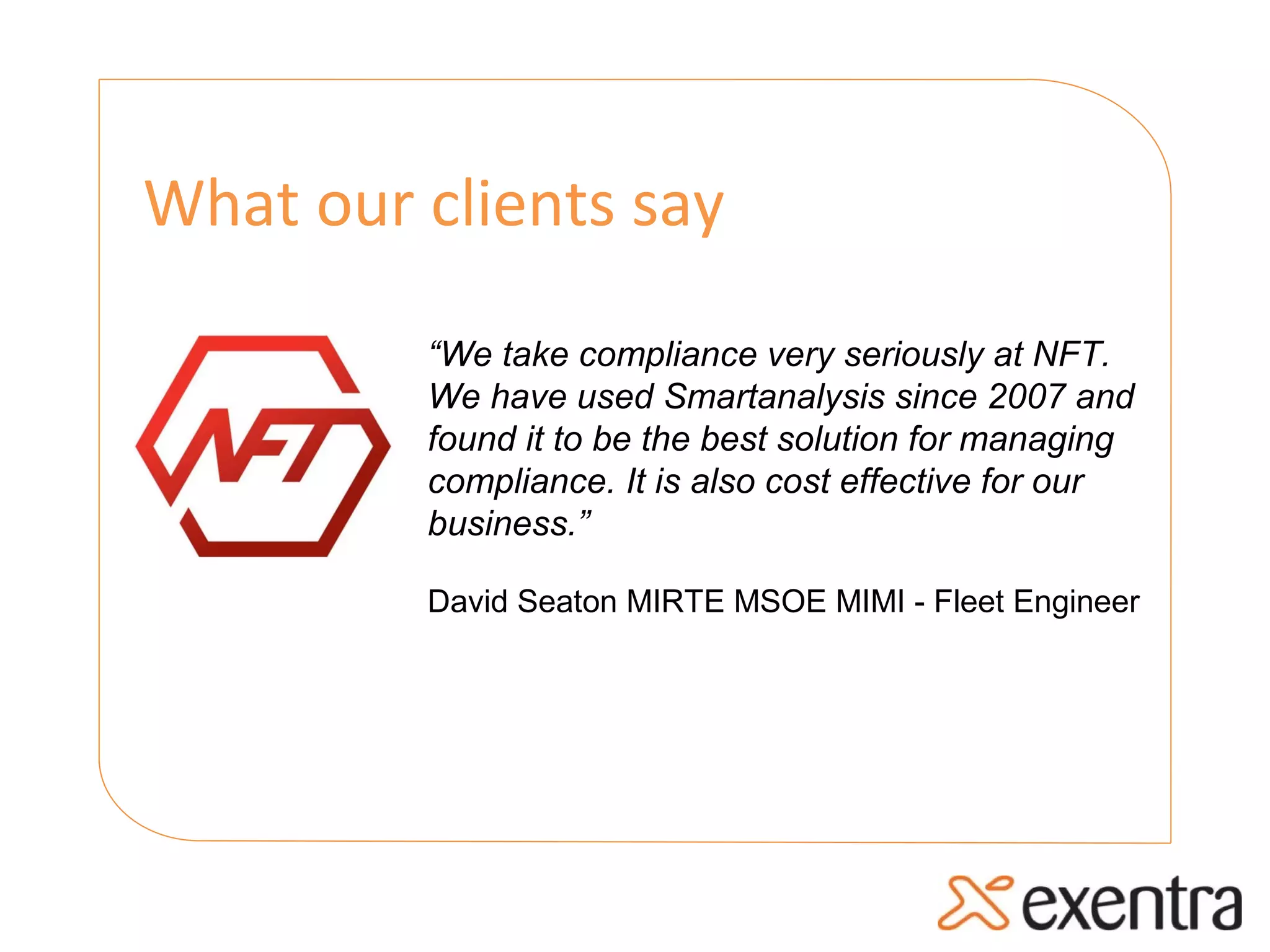 Exentra Transport Solutions - Saving road transport operators time ...