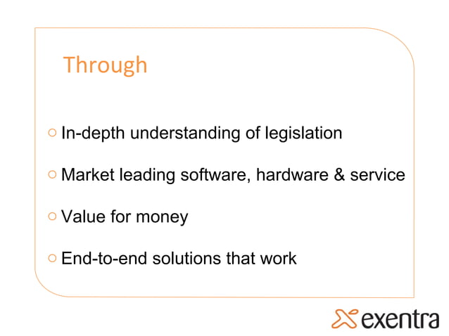 Exentra Transport Solutions - Saving road transport operators time ...