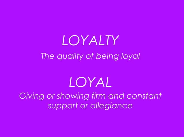 Loyalty | PPT | Dogs | Pets