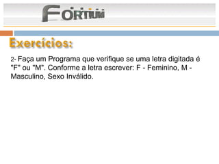 Exercícios lista 2 | PPT