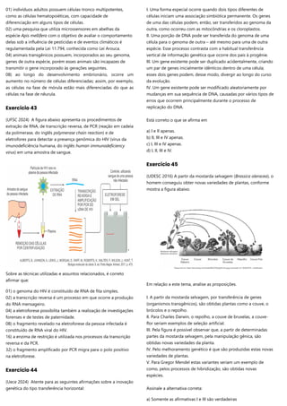 Exercícios - Transgênicos.pdf biologia enem | PDF