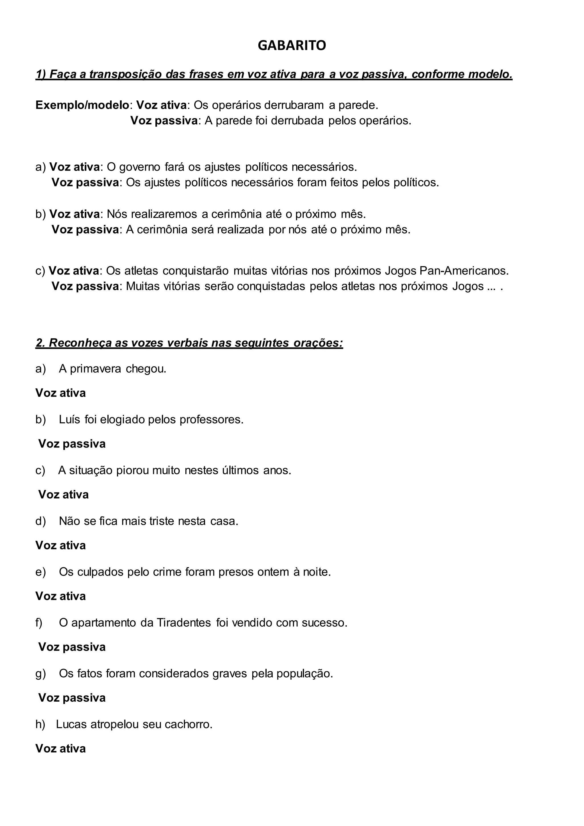 Exercícios 8.agente da passiva.vozes verbais.complemento nominaldocx | DOCX