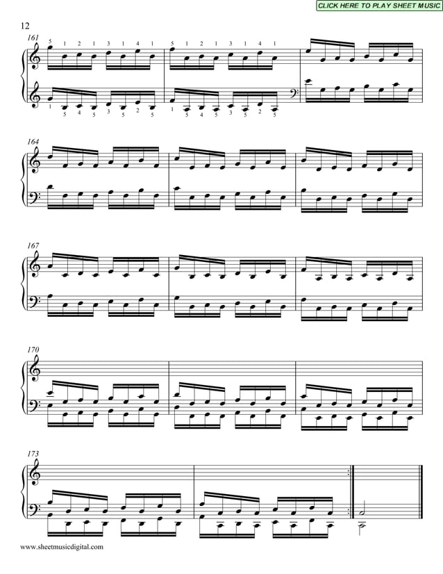 Hanon - Exercícios para Piano e Teclado | PDF