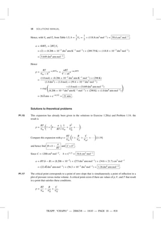 Exerc cios resolvidos_-_cap._01-atkins_(a) | PDF