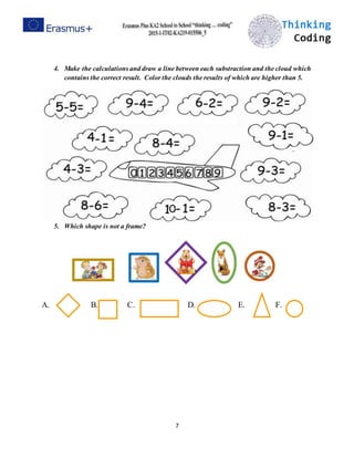 Exercices for students from math logic(0-4)en | DOCX | Education