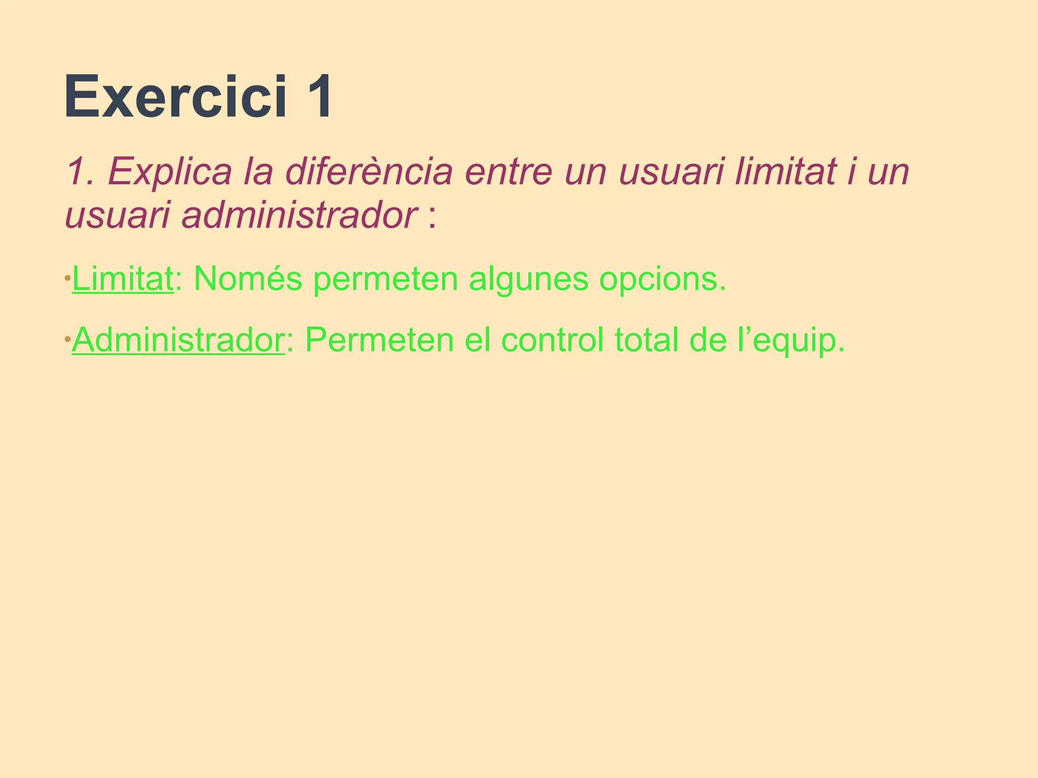 Exercici 2 tema 3 | PPT