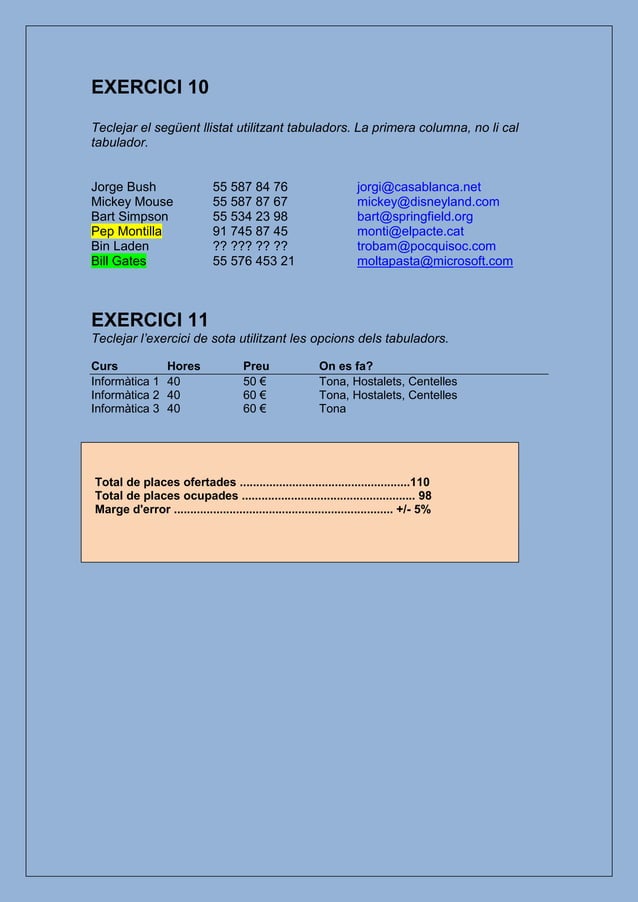Exercici 9 10 Pdf