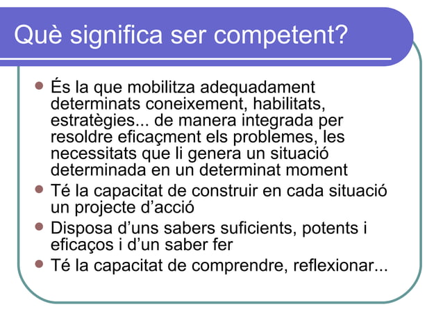 Exercici, Activitat, Tasca | PPT