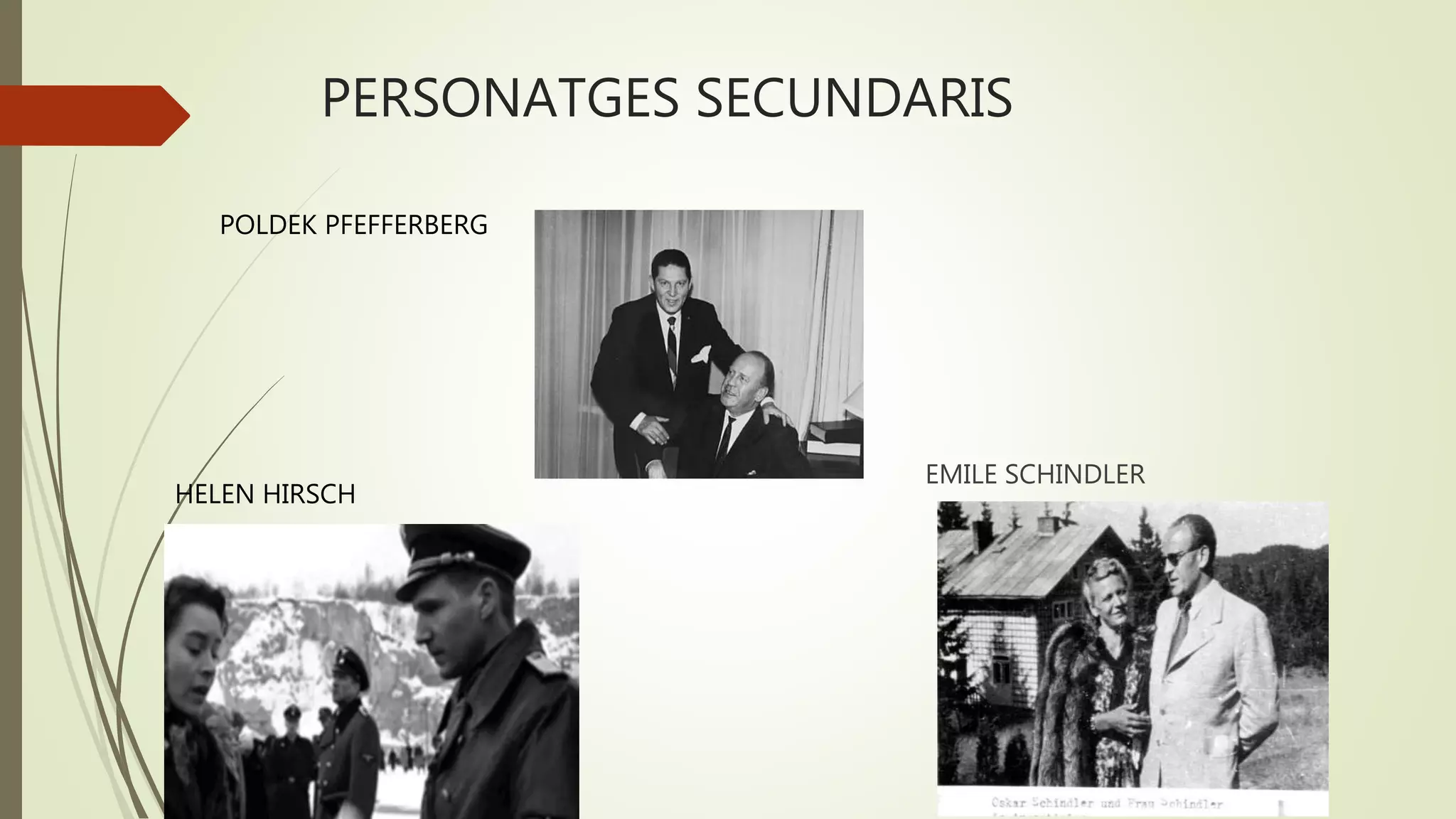 Exercici expressió oral La llista de Schindler | PPTX