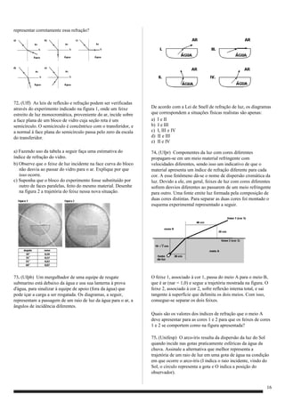 Exercicios de opticas | DOC