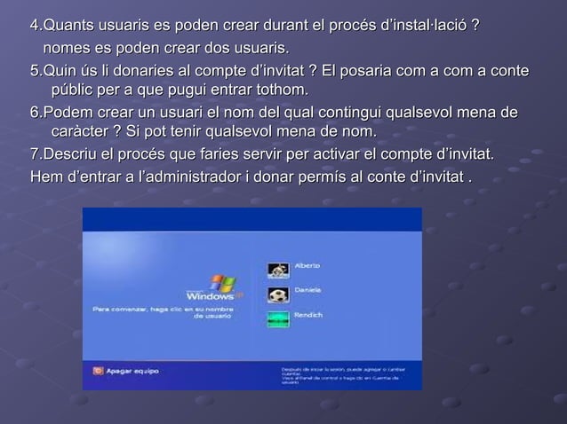 Exercicis proposats | PPT