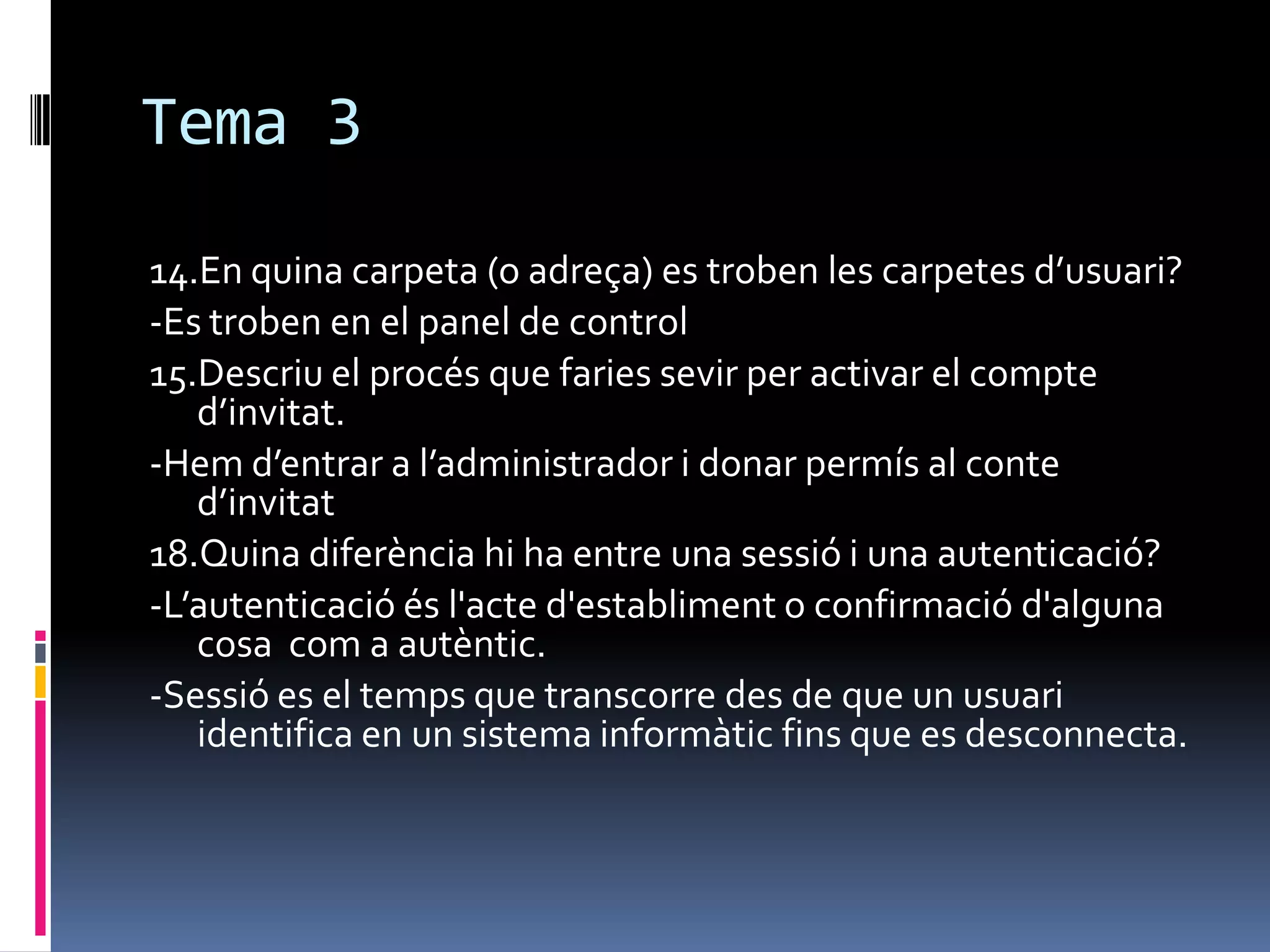 Exercicis proposats | PPT