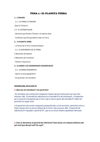 Exercicis socials tema 1-2 | PDF