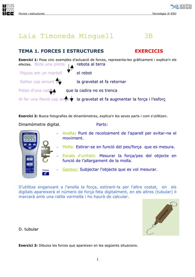 Exercicis Tecno[1] | PDF
