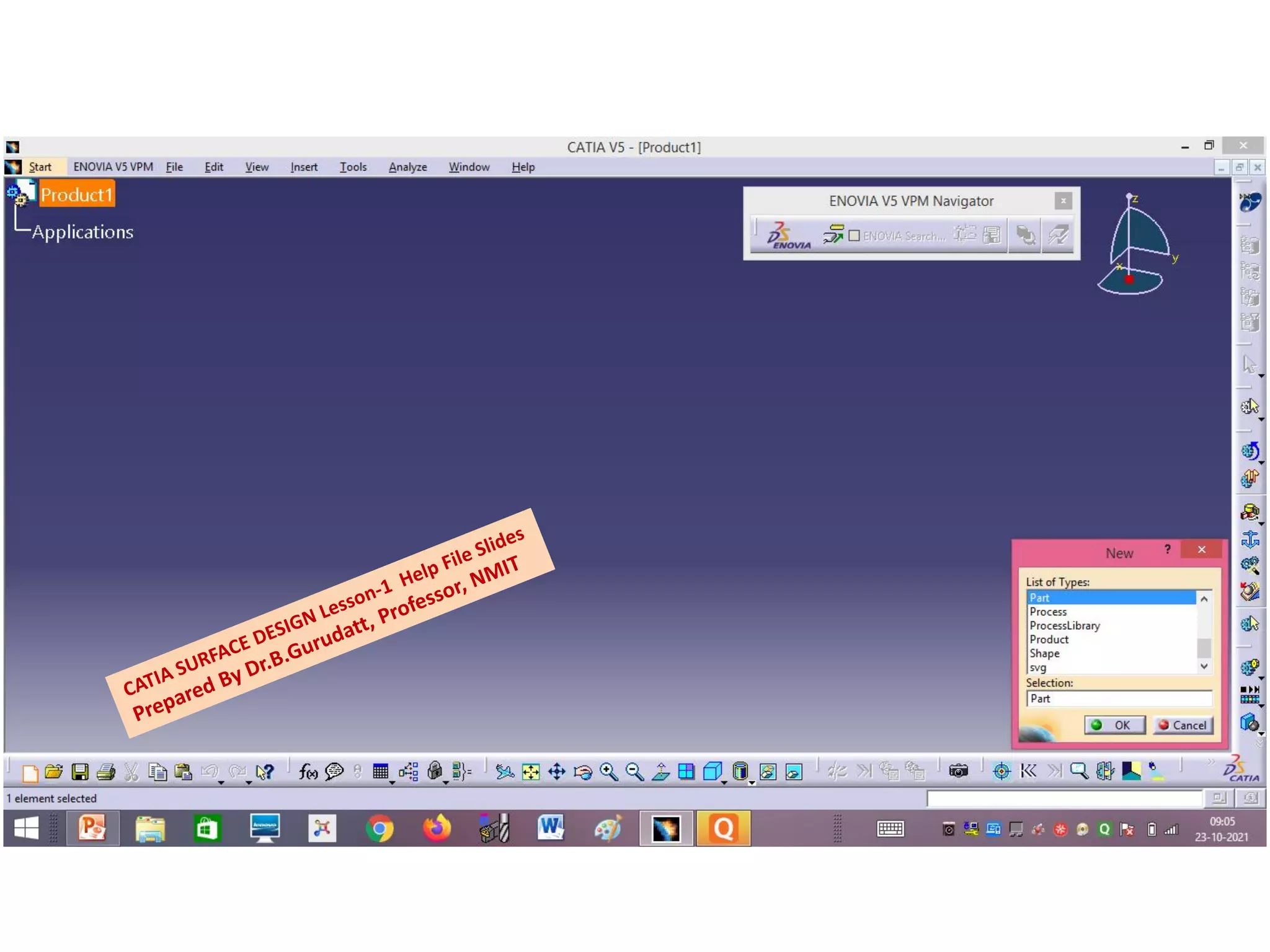 Lesson 1 - Surface design-basic commands-help files ppt | PDF