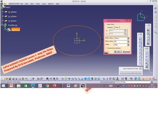 Lesson 1 - Surface design-basic commands-help files ppt | PDF