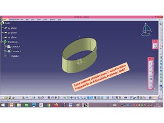 Lesson 1 - Surface design-basic commands-help files ppt | PDF