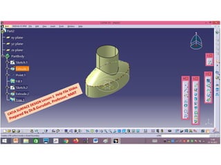 Lesson 1 - Surface design-basic commands-help files ppt | PDF