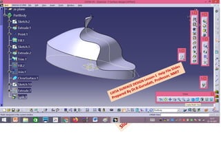 Lesson 1 - Surface design-basic commands-help files ppt | PDF