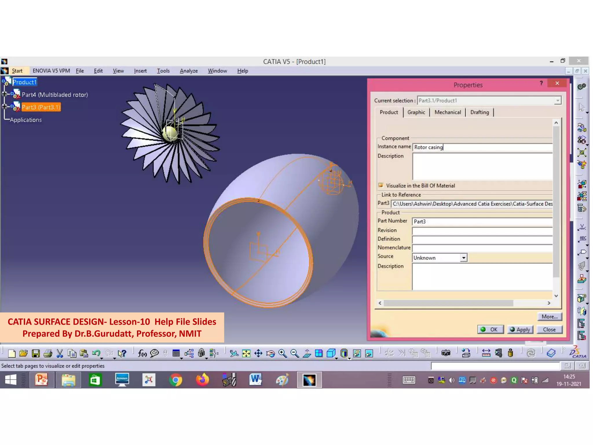 Lesson 10- assembly design-multibladed rotor and rotor casing -help ...