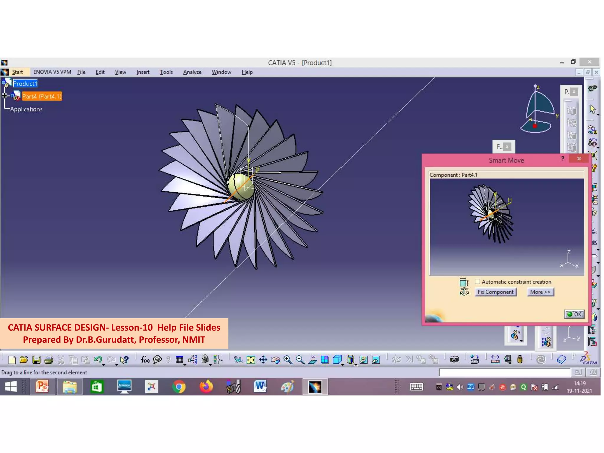 Lesson 10- assembly design-multibladed rotor and rotor casing -help ...