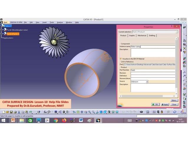 Lesson 10- assembly design-multibladed rotor and rotor casing -help ...