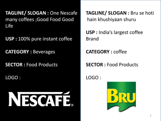 nescafe vs bru | PPTX