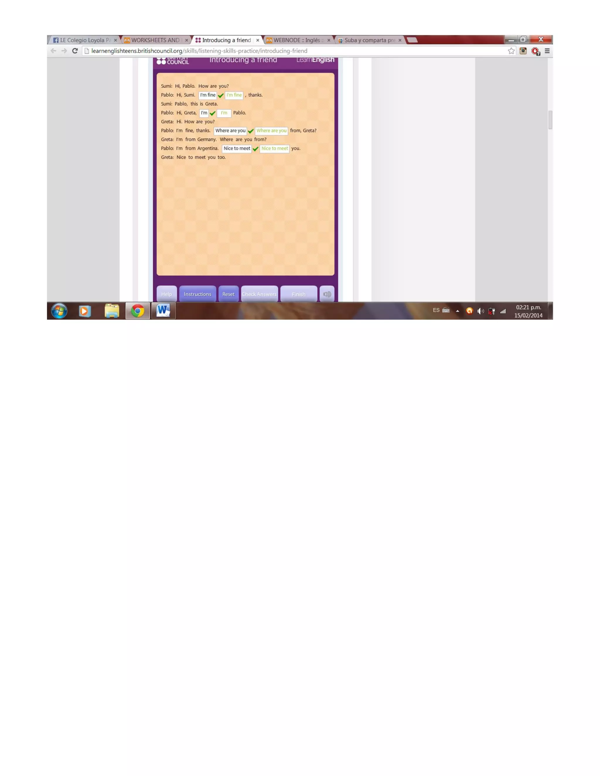 Introducing a friend 2 | PDF