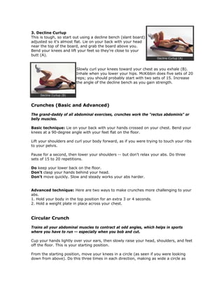 Exercise abdominal workout | PDF