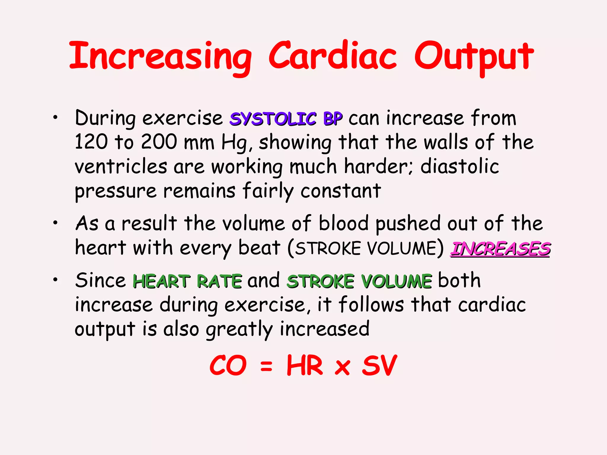 Exercise and CVD | PPT
