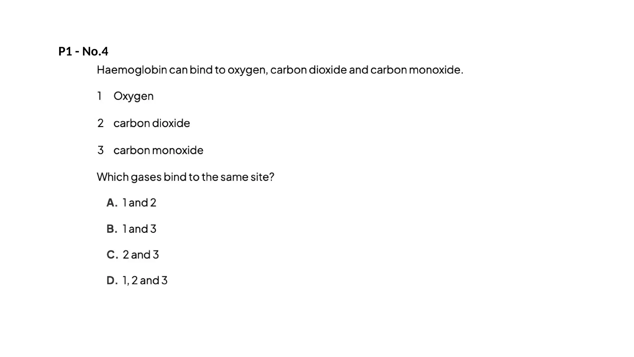 Exercise - Gas Exchange in Human Respiratory System | PPT