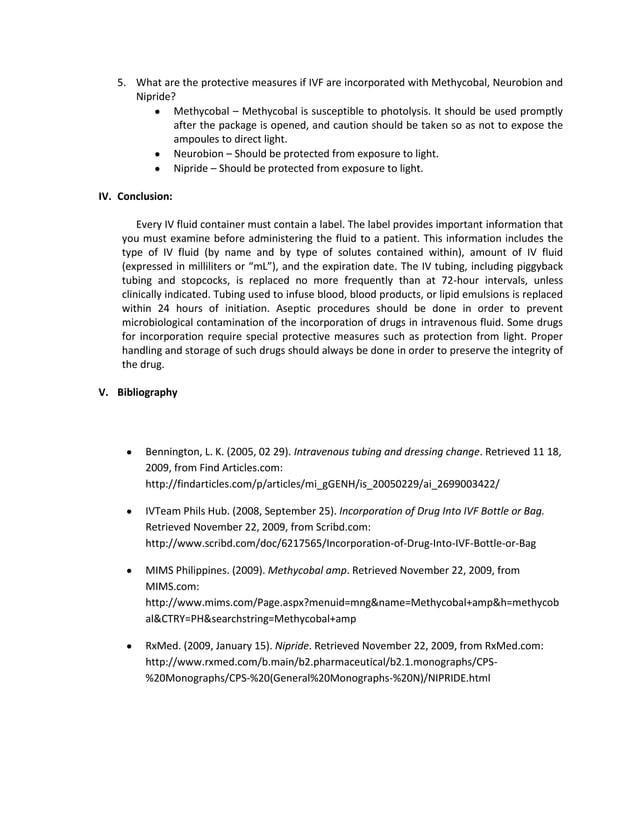Exercise No 4 How To Label Intravenous Fluid | DOCX