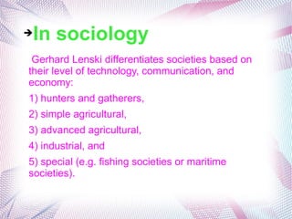 society | ODP